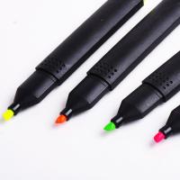 China high quality school supplies 4pcs highlighter marker pen for sale
