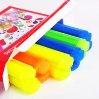 China custom logo reliable quality fluorescent color marker pen set for sale