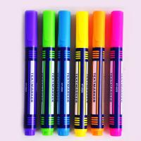 China wholesale cheap price office and school stationery highlighters with chisel tip for sale