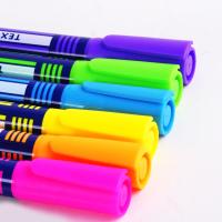 China wholesale cheap price office and school stationery highlighters with chisel tip for sale