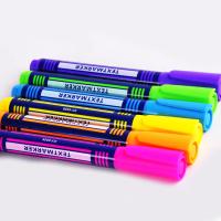 China wholesale cheap price office and school stationery highlighters with chisel tip for sale