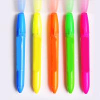 China wholesale stationery 5 colors hot sale fluorescent pen set for sale