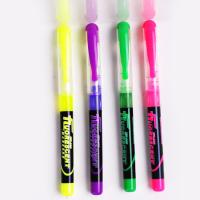 China high quality non toxic safety fluorescent colored marker pen for sale