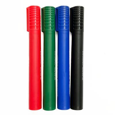 China Hot Selling 4PCS Office Classic Dry Easy Marker Pen Set Bullet Tip Permanent Marker for sale