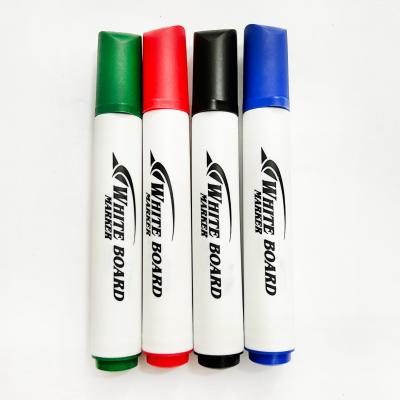 China Hot Selling 4PCS Colorful School And Office Easy Erasing Marker Set Bullet Tip Whiteboard Marker for sale
