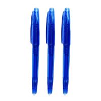 China Reliable quality Wholesale school office OEM blue erasable pen for sale