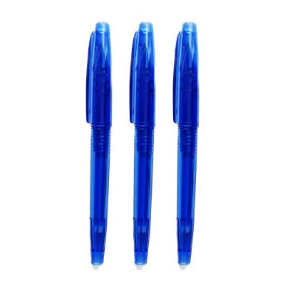 China Reliable quality Wholesale school office OEM blue erasable pen for sale