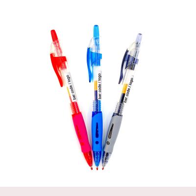 China Best selling wholesale high quality school and office customizable plastic 0.5mm multi-colored ink gel pen for sale
