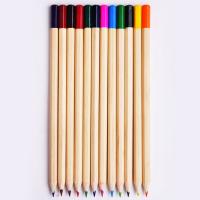 China factory price presharpened hex paper tube 12 color pencil for sale