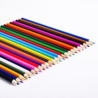 China wholesale standard presharpened 24pcs pvc bag drawing pencil sets for sale