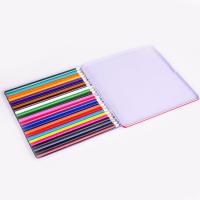 China Wholesale sharpened white wood good quality 24pcs metal box color pencil for kids drawing for sale