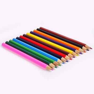 China wholesale 12pcs vivid colorful kids color jumbo pencil for sale