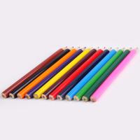China wholesale 12pcs vivid colorful kids color jumbo pencil for sale
