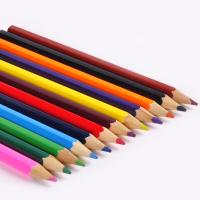 China wholesale 12pcs vivid colorful kids color jumbo pencil for sale