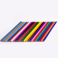 China Factory Direct 24 Pcs HEX Metal Tin Tube Coloured Pencils with Sharpener for sale