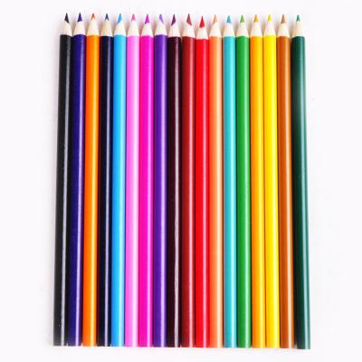 China Stationary supply wholesale round 18pcs student colored pencils bulk for sale