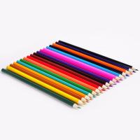 China Stationary supply wholesale round 18pcs student colored pencils bulk for sale