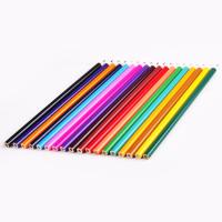 China Stationary supply wholesale round 18pcs student colored pencils bulk for sale