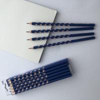 China hot selling suitable ergonomic design triangle barrel HB pencil for sale