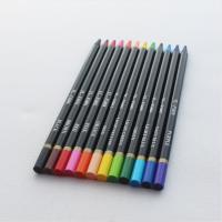 China hot sale wholesale cheap round barrel design 12pcs color pencils for sale
