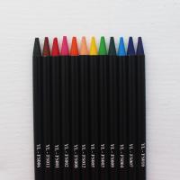 China hot sale wholesale cheap round barrel design 12pcs color pencils for sale