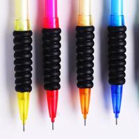 China High quality wholesale multi-colored 6pcs mechanical pencil with eraser for sale