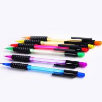 China High quality wholesale multi-colored 6pcs mechanical pencil with eraser for sale