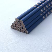 China wholesale triangle barrel groove kids writing HB pencil for sale