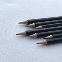 China Art supplies wooden black 5B sketch pencil set for sale