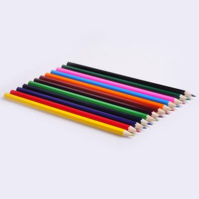 China factory sale presharpened 12pcs basswood pvc bag colouring pencils for sale