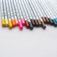 China Professional Artist Quality Metal Box Hexagonal Barrel Colored Pencils for sale