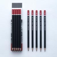 China 3B Various Black Specifications Wooden Pencils Set for sale