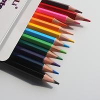 China Professional Cheap Storage Oil Colorful 12 Kids Color Wood Pencils for sale