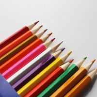China Custom Diy Artist Colorful Set Of 24 Multi Long Colored Pencils Set for sale