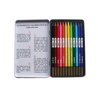 China Wholesale 12 Colors Professional Color Woodless Pencils Set for sale