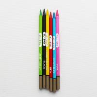 China Wholesale 12 Colors Professional Color Woodless Pencils Set for sale