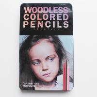 China Professional Water-Soluble Art Woodless Colored Colouring Pencils Set For Children for sale