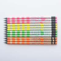 China Promotional high quality black wood ppencil HB pencil set for sale