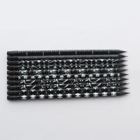 China Custom presharpened graphite pencil 10pcs soft black wood hb pencil with eraser for sale