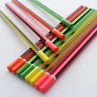 China soft graphite pencil closed head 12pcs neon paint hb pencil wooden for sale