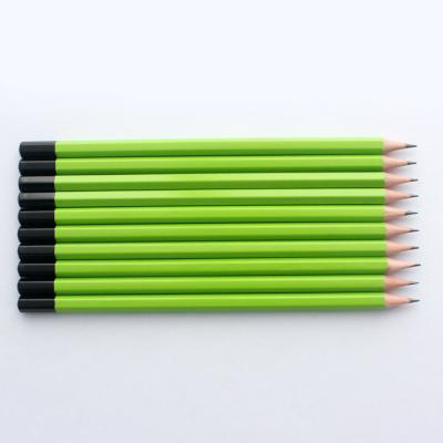 China Hot selling China pencil presharpened 12pcs wood hb pencil with closed head for sale