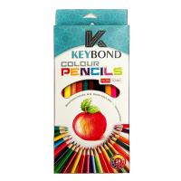 China Hot Sell Premium 7 Inch 24PCS Vivid Special Colors Stationery Painting Triangle Wooden Color Pencil for sale