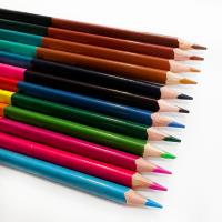 China Art Supplier 7 Inch Double-End Sharpened Drawing Tools 24Colors In 12PCS Pencils for sale