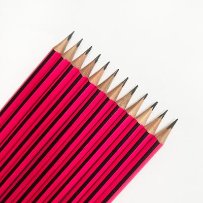 China Wholesale 12Pcs HB Pencil Wood Soft-Grade Graghite Lead  Triangle Shape Pencil Set for sale