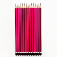 China Wholesale 12Pcs HB Pencil Wood Soft-Grade Graghite Lead  Triangle Shape Pencil Set for sale
