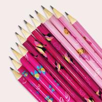 China Wholesale student wooden pencil creative stationery OEM 12pcs hb pencil set for sale
