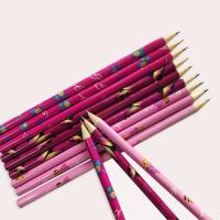 China Wholesale student wooden pencil creative stationery OEM 12pcs hb pencil set for sale