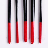 China 5pcs horse hair kids paint brushes wood painting artist brush for sale