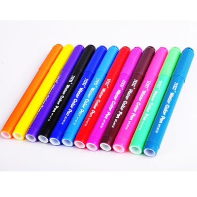 China kids drawing set 12pcs felt tip wholesale jumbo watercolor pen for sale