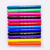 China kids drawing set 12pcs felt tip wholesale jumbo watercolor pen for sale